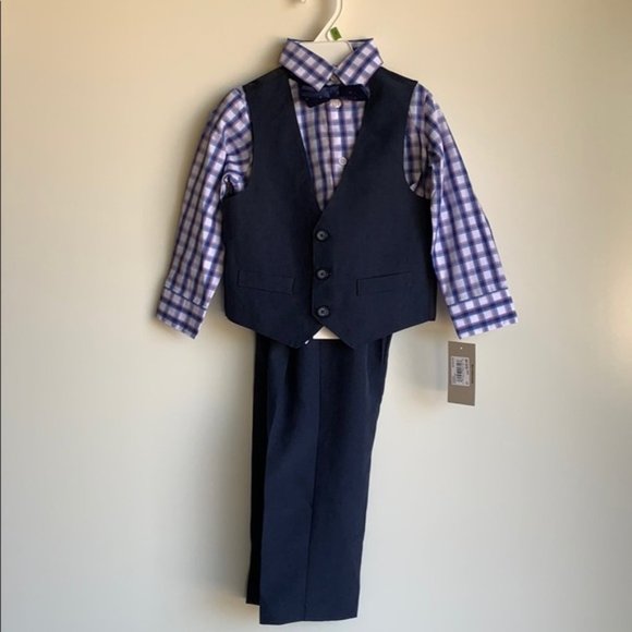 Kenneth Cole Reaction | Matching Sets | Kenneth Cole Boys 4pc Suit ...